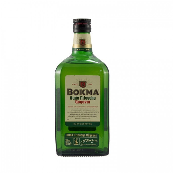 Bokma oude jenever 50cl – "De Druiventros" Breda