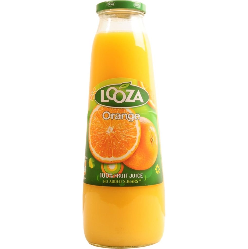 Krat Looza Jus d'Orange 6x100cl - Slijterij Breda "de Druiventros" en Partyverhuur 123feestje .nl
