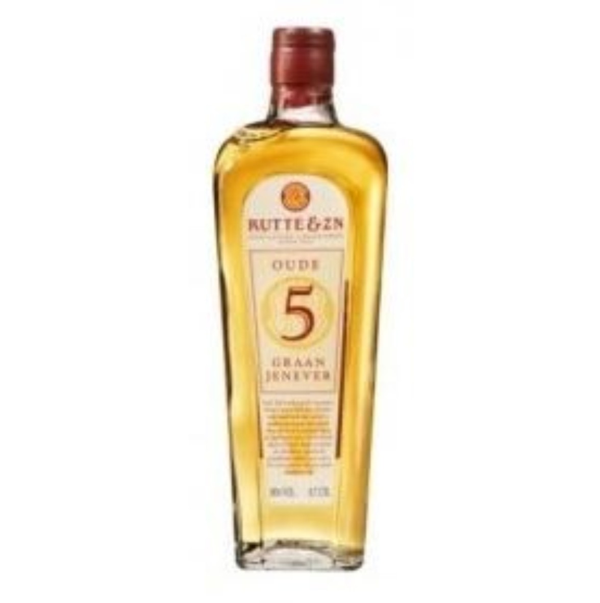 Rutte oude jenever 5 jaar 70cl – "De Druiventros" Breda