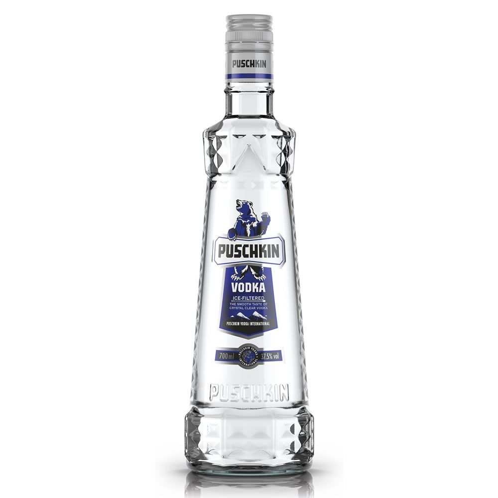 Puschkin wodka 70cl – "De Druiventros" Breda