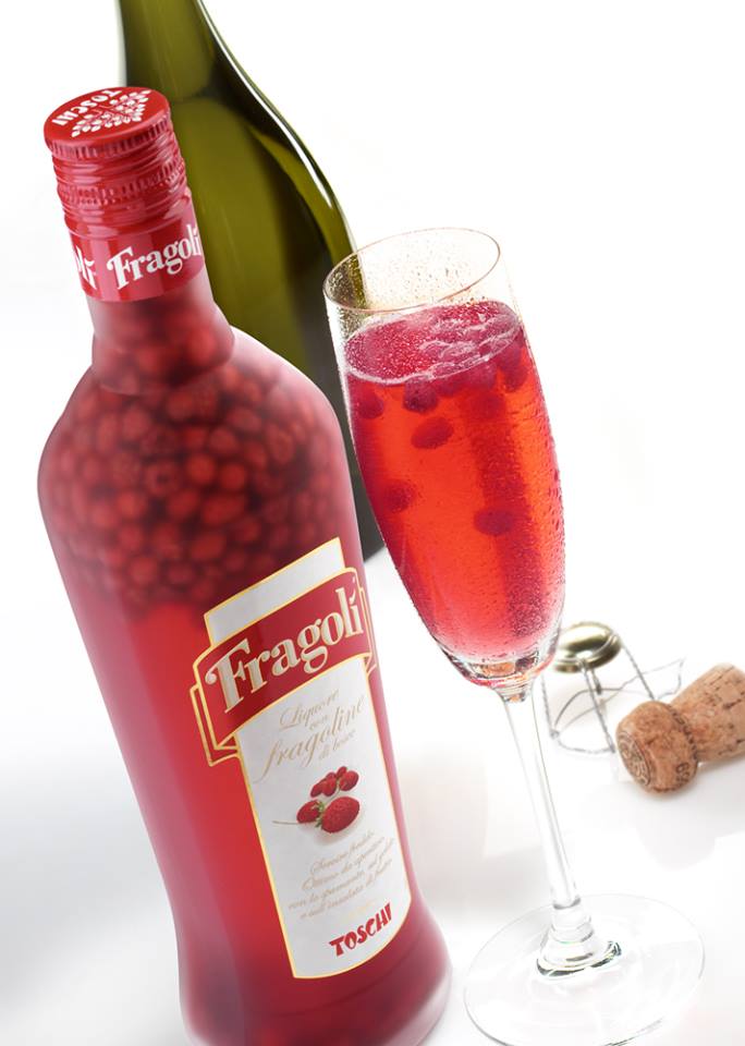 Fragoli Toschi strawberries 70cl – "De Druiventros" Breda
