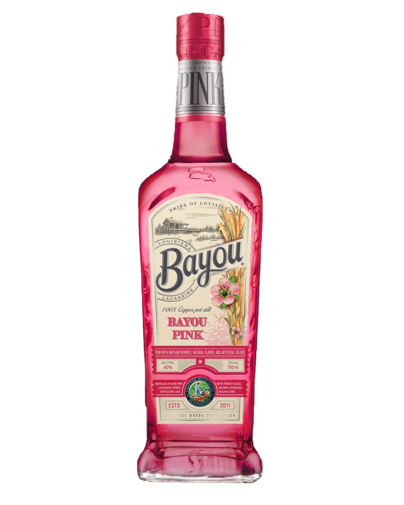 Bayou pink Rum 70cl – "De Druiventros" Breda