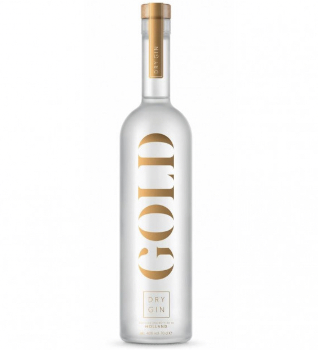 Gold dry Gin 70cl – "De Druiventros" Breda