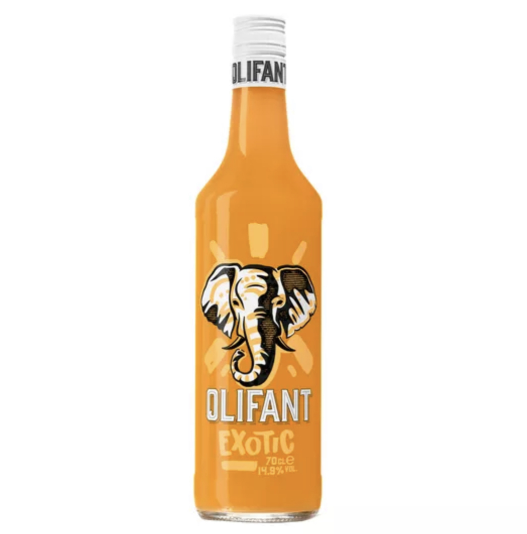 Olifant Exotic 70cl – "De Druiventros" Breda